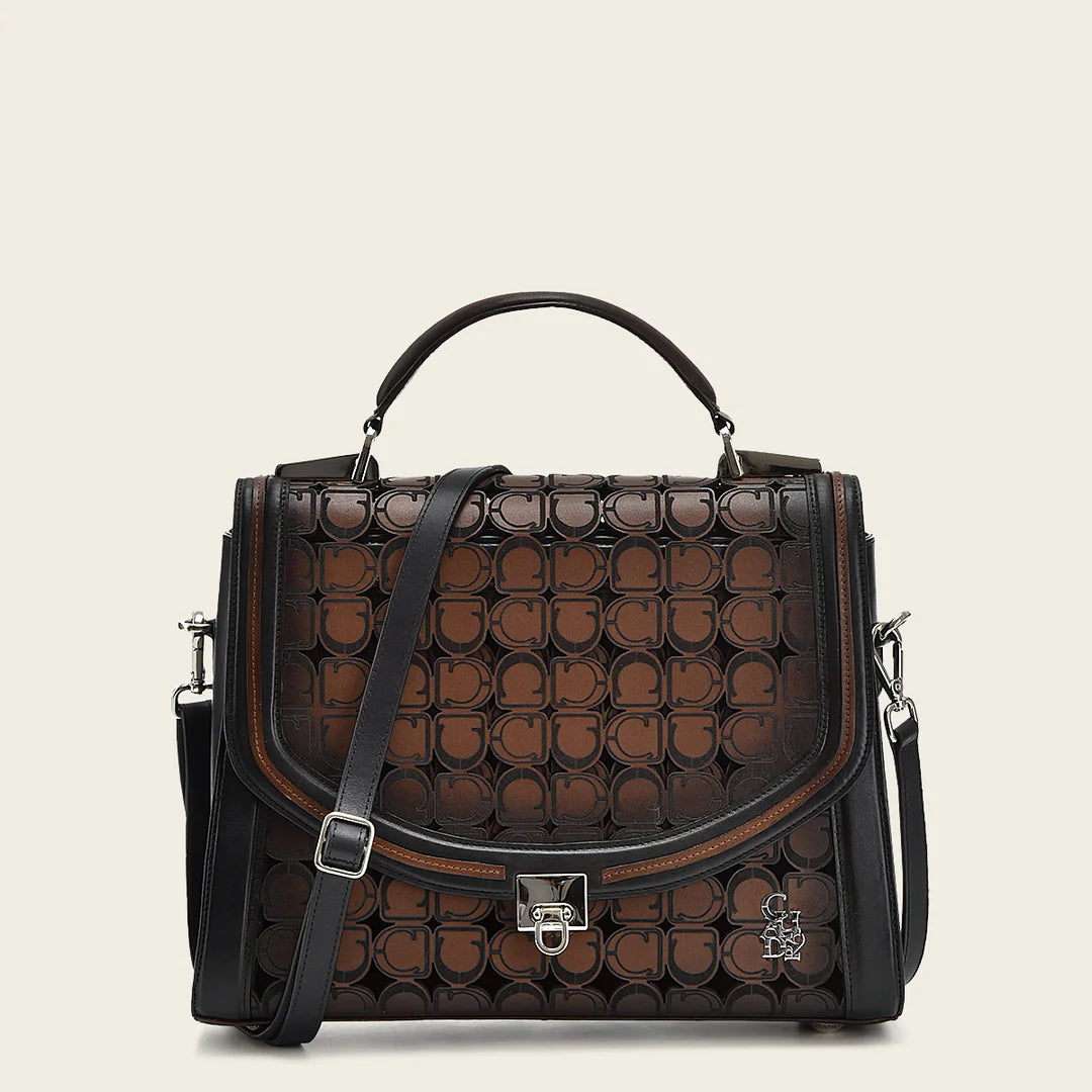 BOD0RRS - Cuadra brown casual western cowhide leather bag for women ...